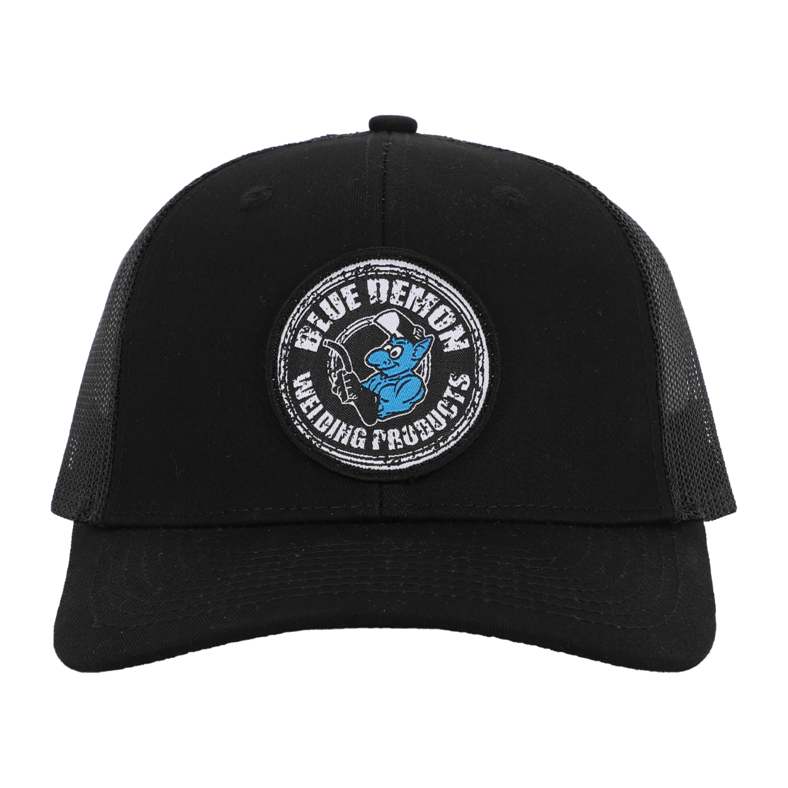 Blue Demon Black Stamp Hat - Weldporn® – WELD EVERY DAMN DAY