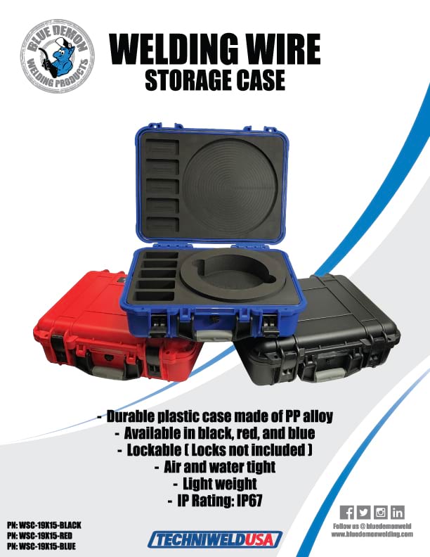 Blue Demon Wire Storage Cases - Weldporn® – WELD EVERY DAMN DAY